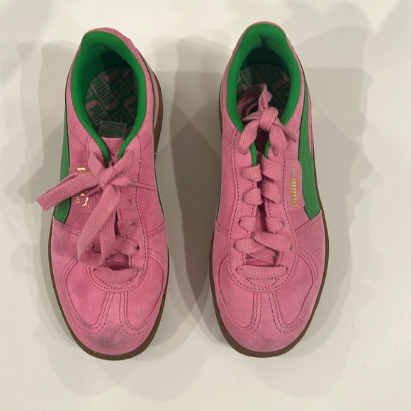 Puma | Shoes | Puma Womans Sneaker Pinkgreen | Poshmark